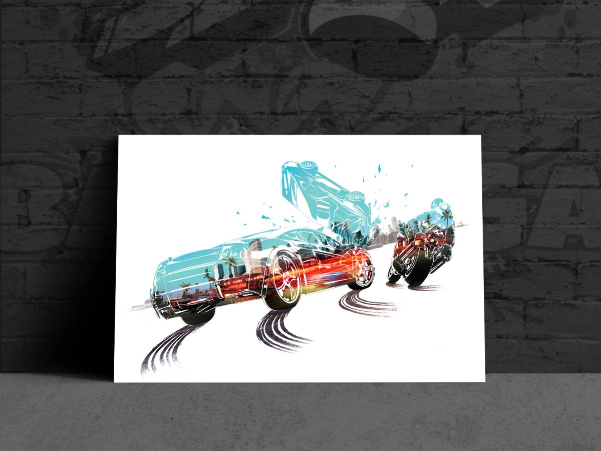 BURNOUT PARADISE POSTER