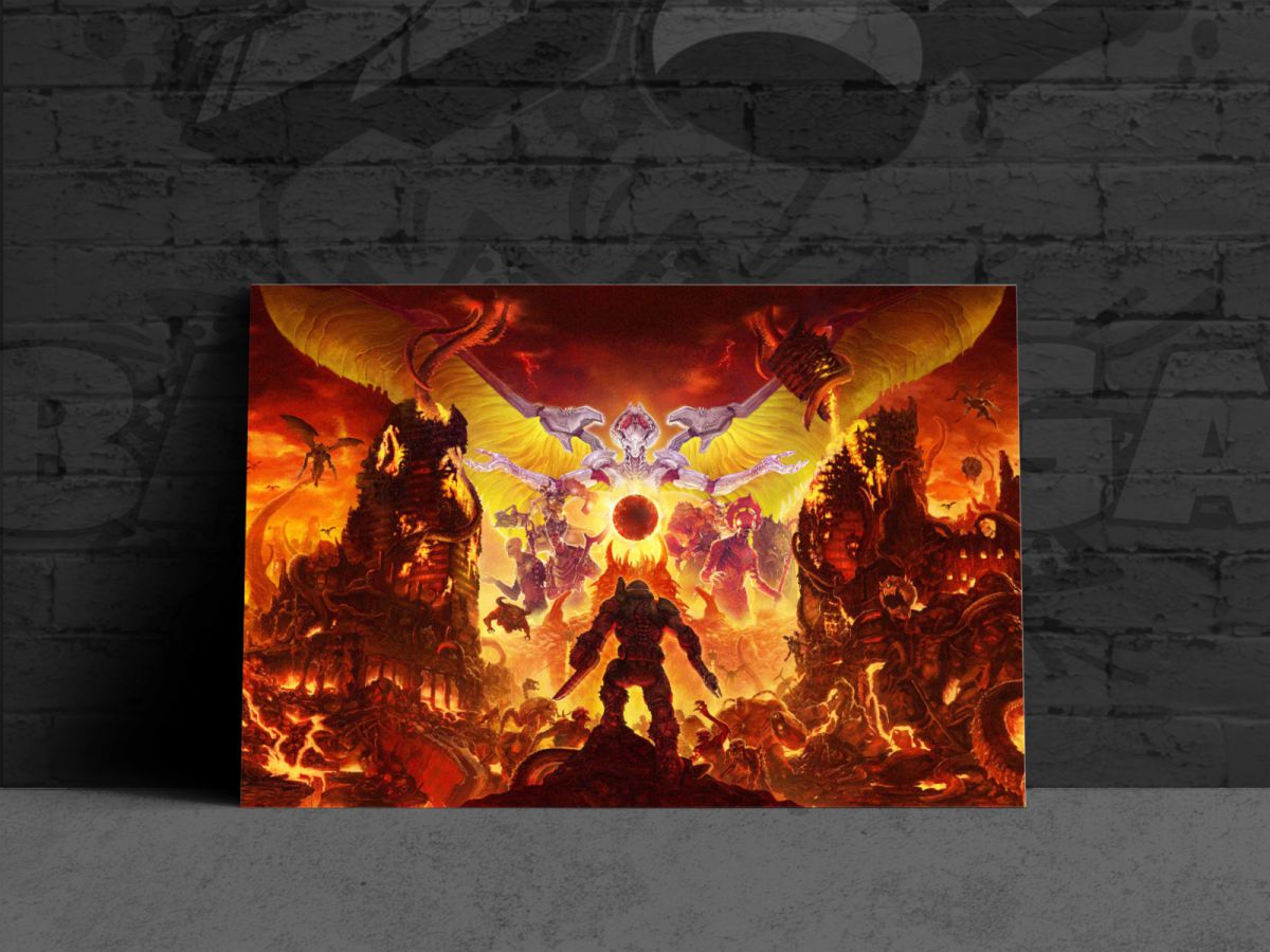 DOOM ETERNAL V2 POSTER