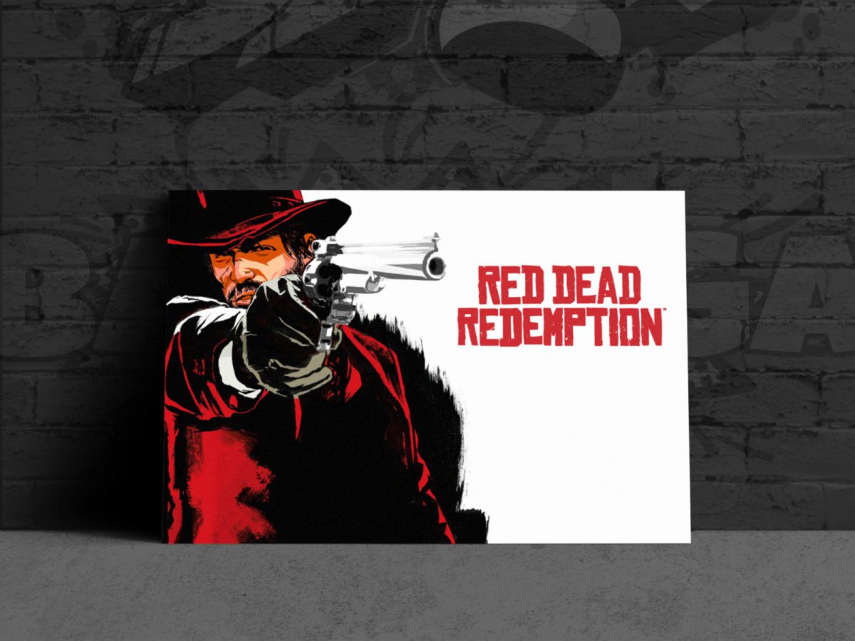 RED DEAD REDEMPTION V2 POSTER