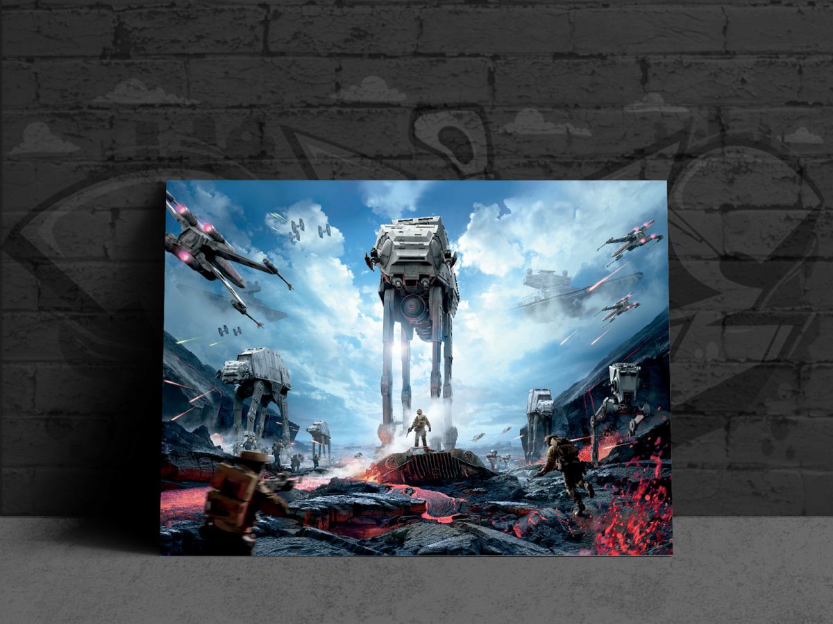 STAR WARS BATTLEFRONT V2 POSTER