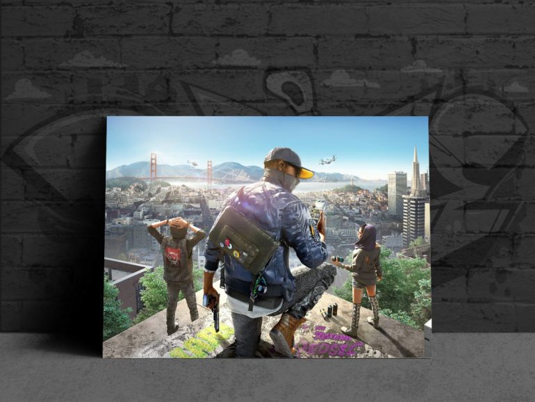WATCH DOGS POSTER