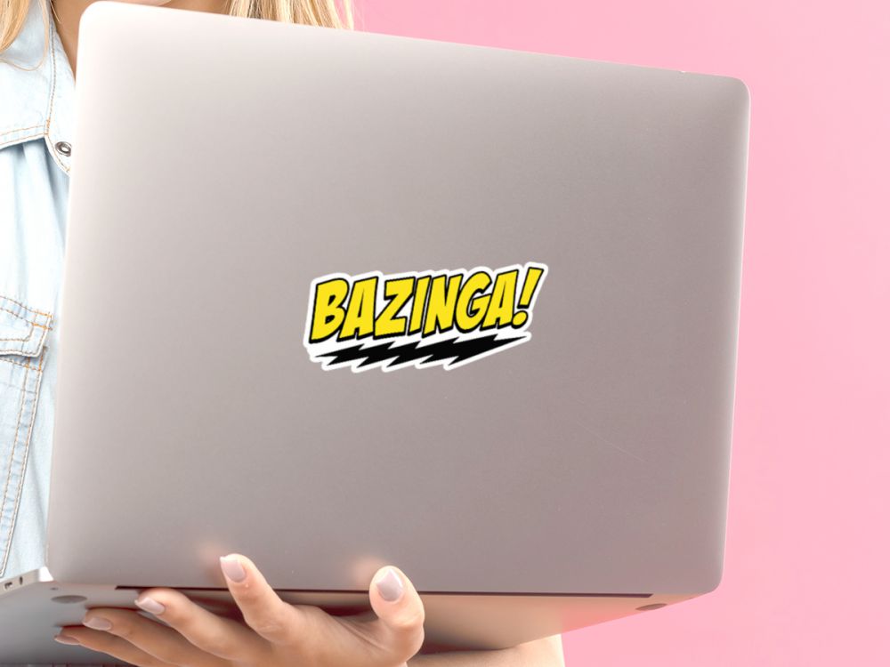 BAZINGA STIKER