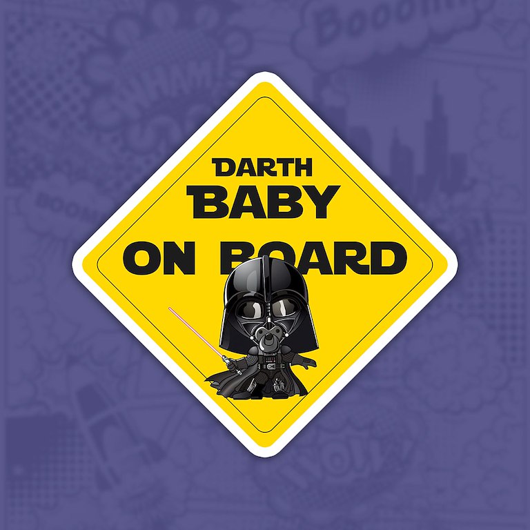 DARTH BABY ON BOARD