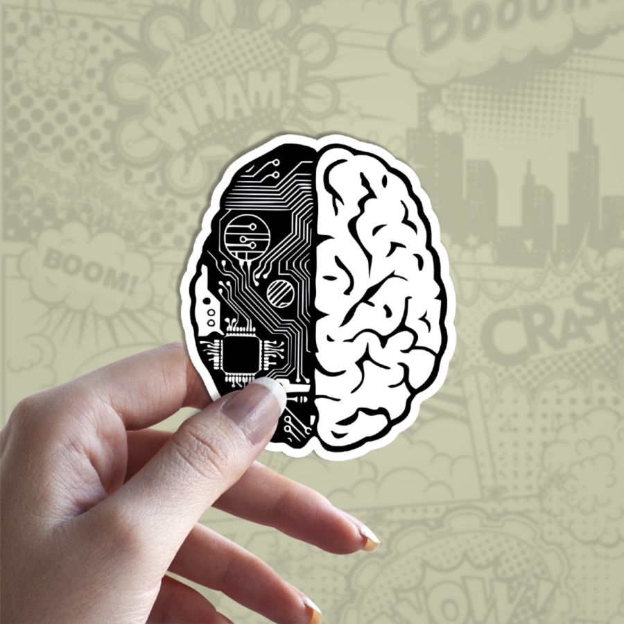 DIGITAL BRAIN STIKER