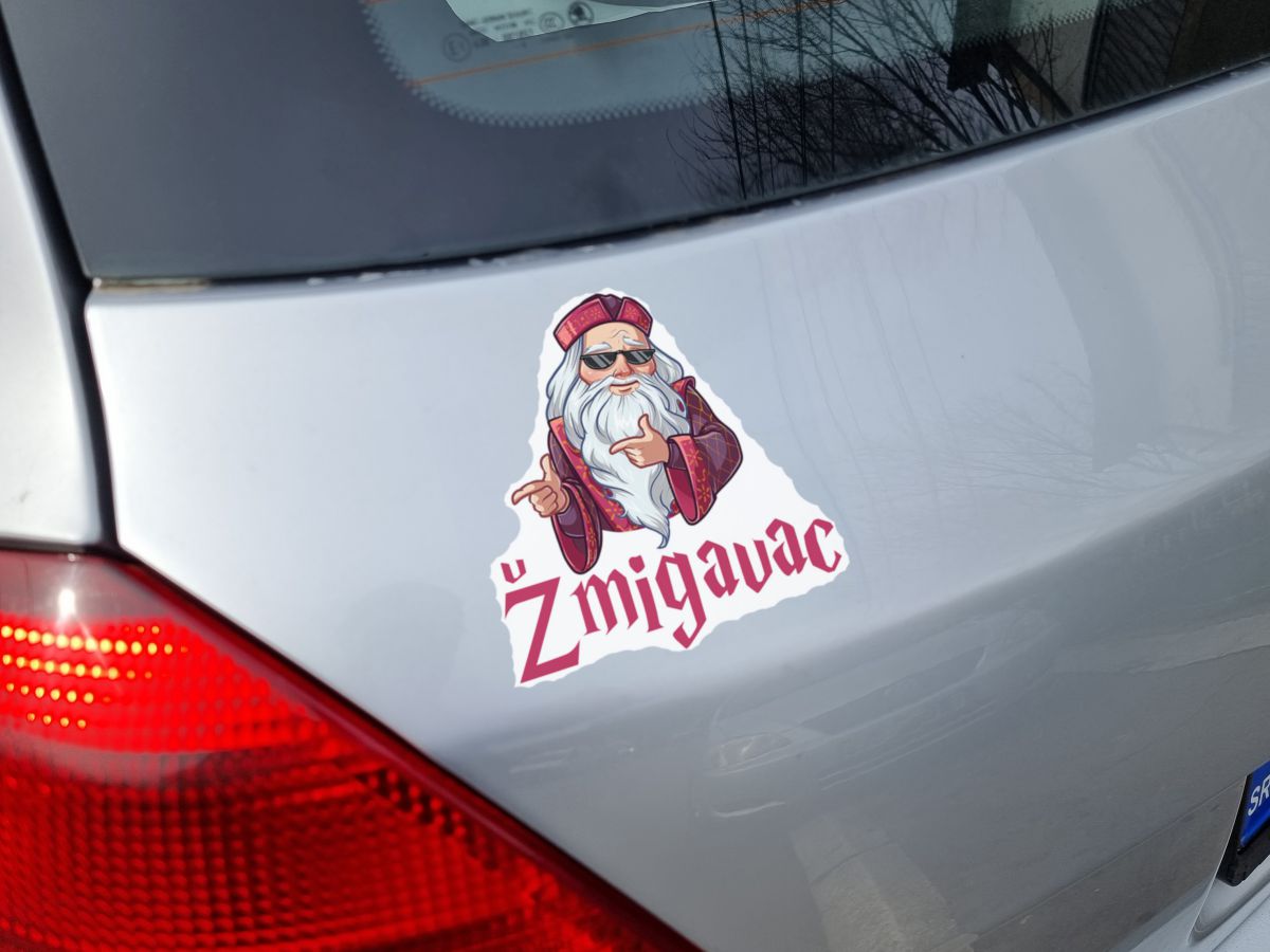 DUMBLEDORE ŽMIGAVAC (LEVI) AUTO STIKER