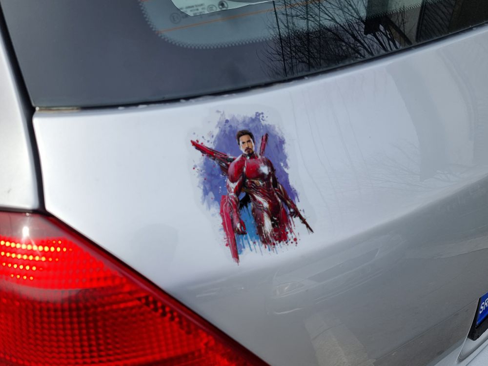 IRON MAN SPLASH STIKER