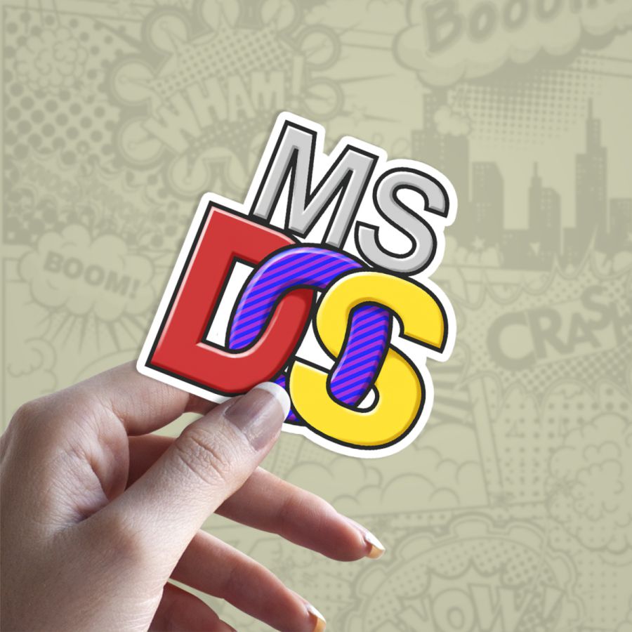 MSDOS STIKER