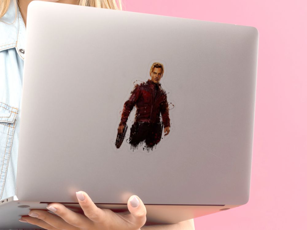 STARLORD TRANSPARENTNI STIKER