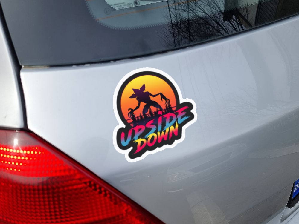 UPSIDE DOWN STIKER