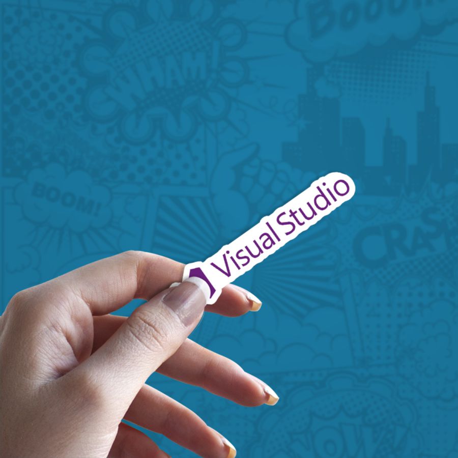 VISUAL STUDIO STIKER