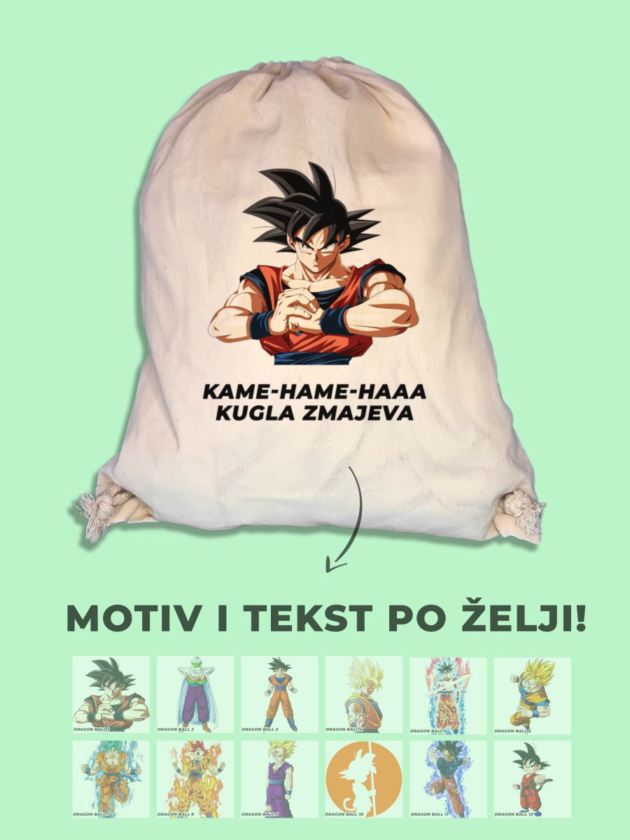 DRAGON BALL RANAC SA MOTIVOM PO ŽELJI