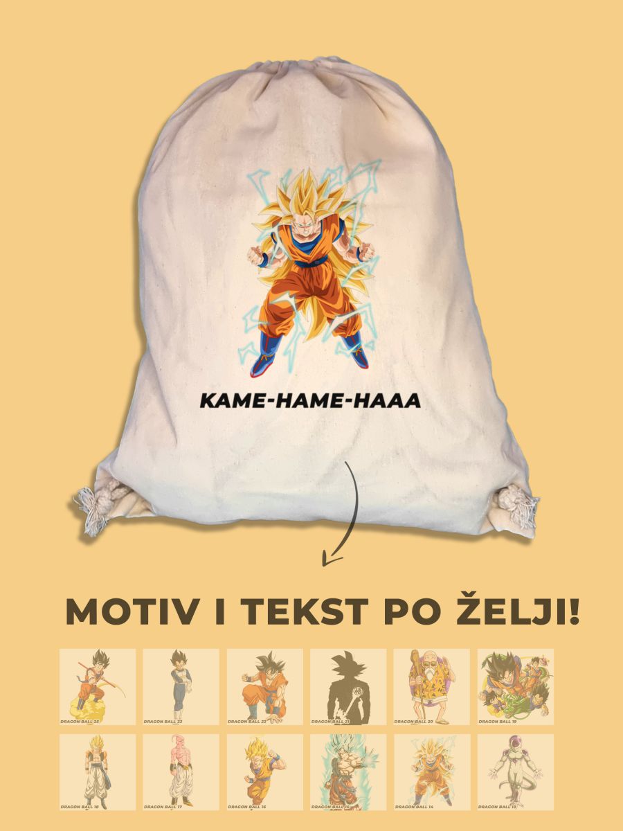 DRAGON BALL RANAC SA MOTIVOM PO ŽELJI V2