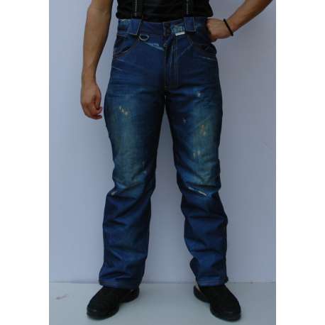 MUSKE SKI PANTALONE SNOW HEADQUARTER MODEL C 030 JEANS PLAVE