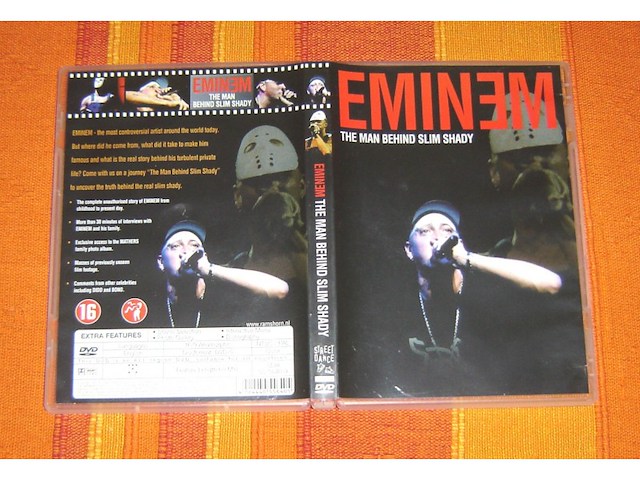 EMINEM - The Man Behind Slim Shady (DVD) Made in EU