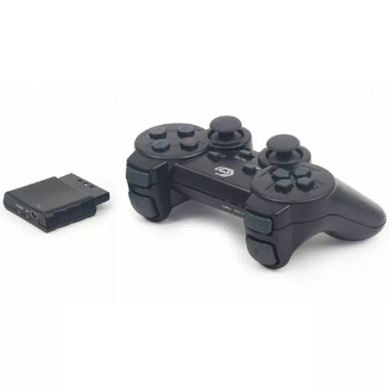 JPD-WDV-01 Gembird Bezicni gamepad sa dvostrukom vibracijom, PS2 / PS3 / PC