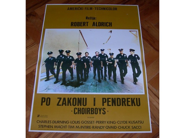 Po zakonu i pendreku (Robert Aldrich) - filmski plakat