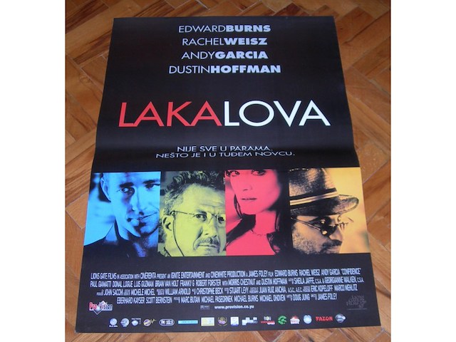 Laka lova (Dustin Hoffman) - filmski plakat