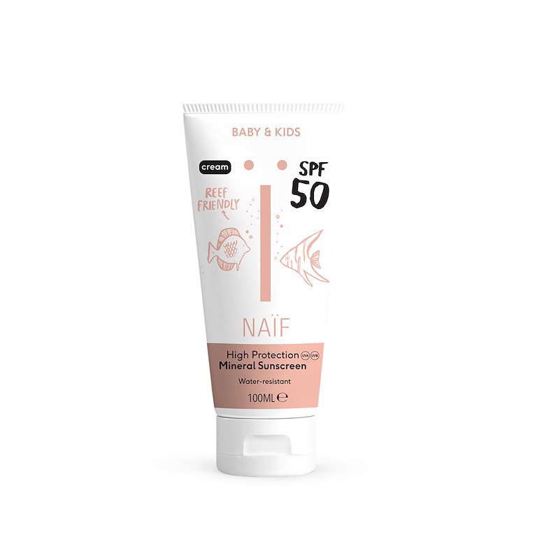 Naif krema za sunčanje SPF 50,100ml