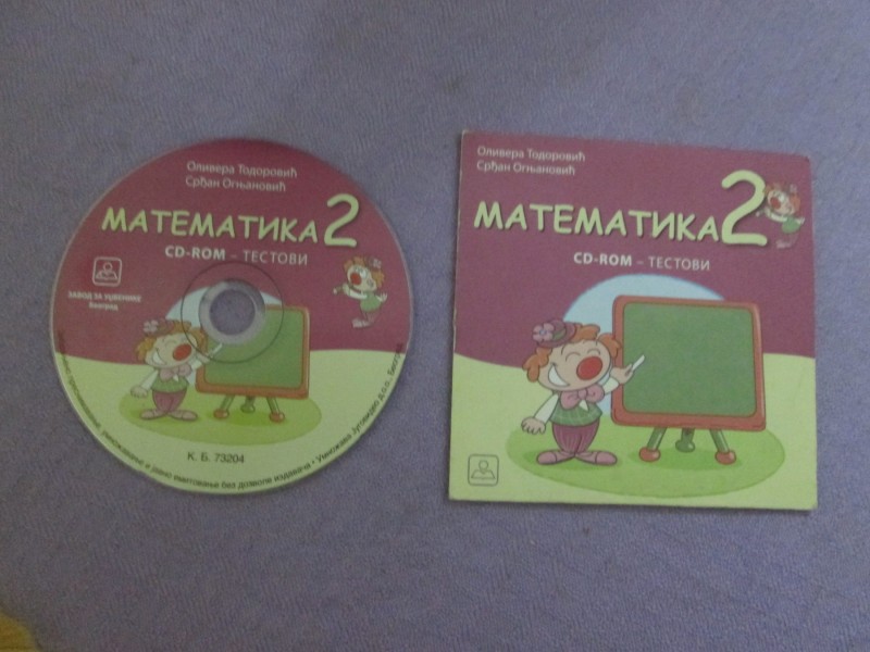 Matematika 2,CD testovi, Zavod