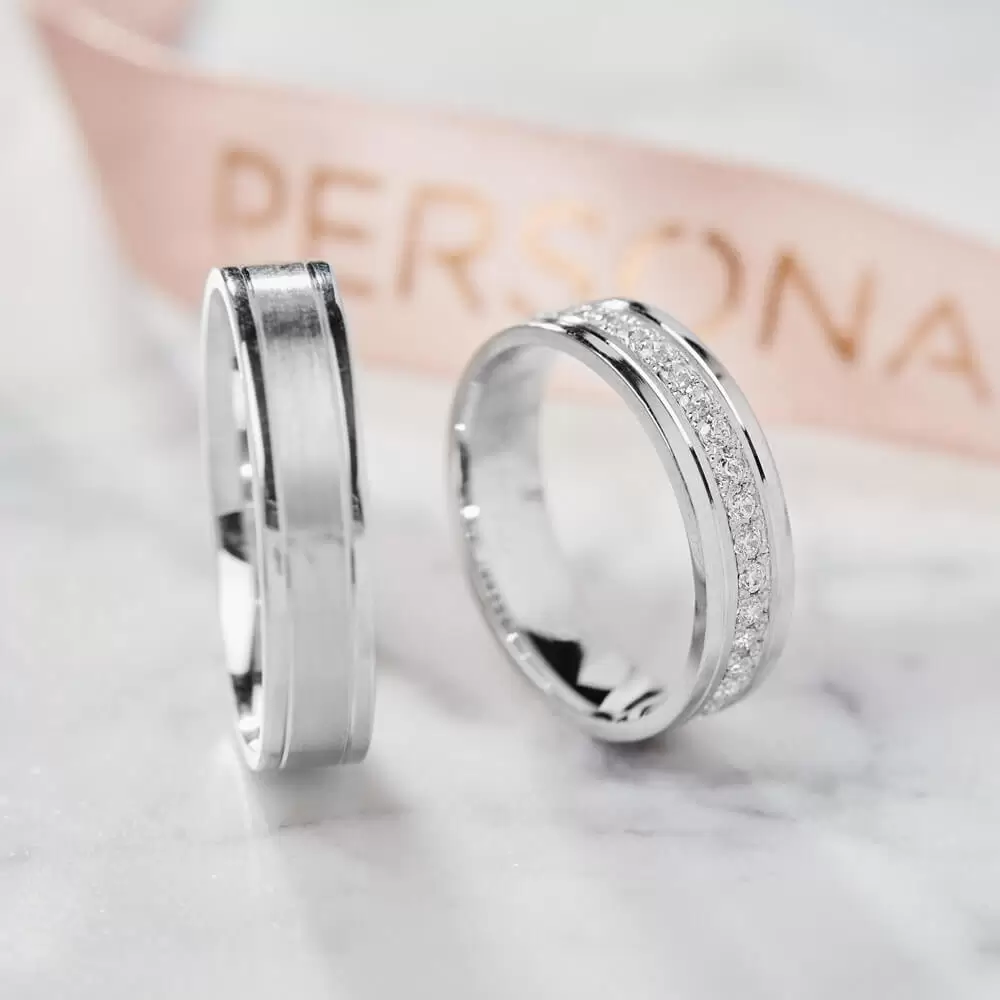 Elegantne burme – belo zlato, P1246