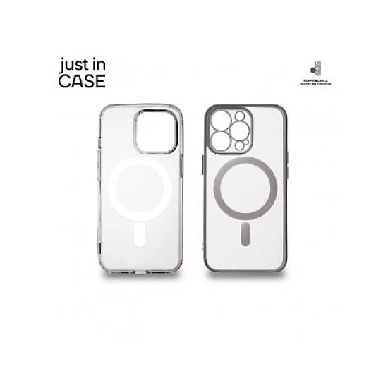JUST IN CASE 2U1 EXTRA CASE MAG MIX PAKET SREBRNI ZA IPHONE 13 PRO CENA