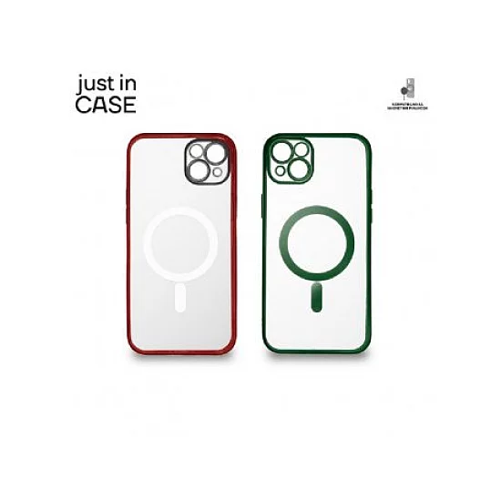 JUST IN CASE 2U1 EXTRA CASE MAG MIX PAKET ZELENO CRVENI ZA IPHONE 14 PLUS CENA