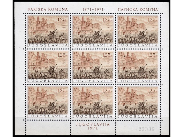 PARISKA KOMUNA 1971 TABAČIĆ