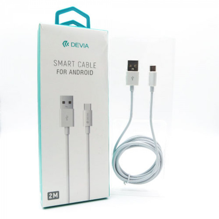 SMART SERIES DEVIA USB CABLE MICRO 2A 1M