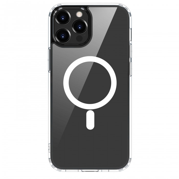 Futrola silikonska Devia Pure Magnetic za Iphone 14 Max transparent
