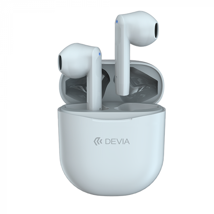 BEZICNE SLUSALICE DEVIA JOY A10 TWS WIRELESS EARPHONE BELE