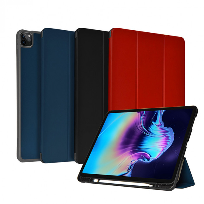 Futrola na preklop Devia Leather case with pencil slot za Ipad Pro2/Pro3 crna