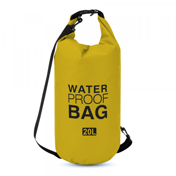 Vodootporna torba Dry Bag 20L zuta