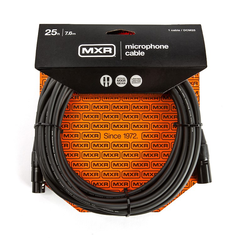 Dunlop DCM 25 MXR mikrofonski kabl 7,6m