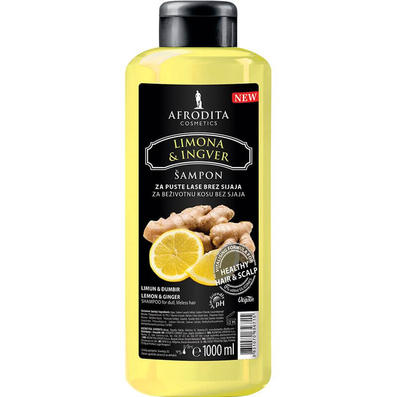 Afrodita šampon Limun i đumbir 1000ml