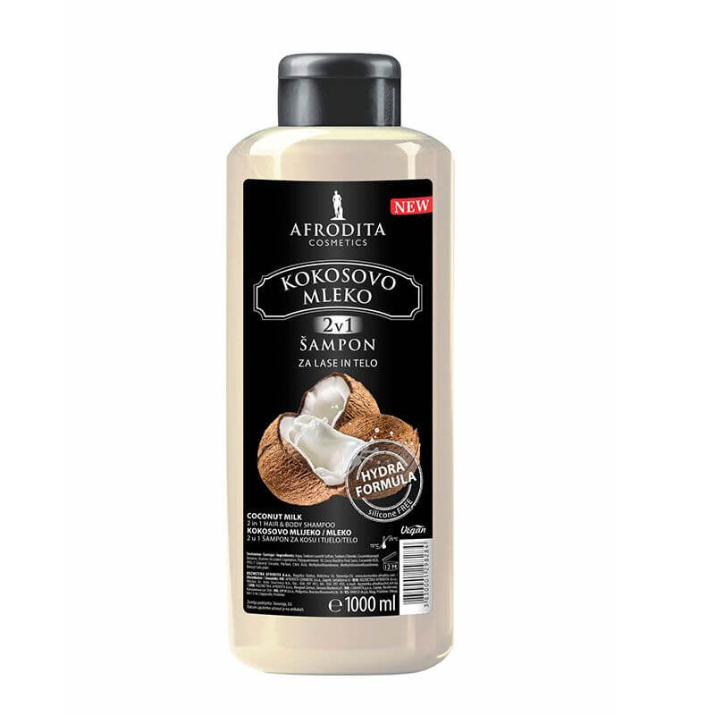 Afrodita šampon Kokosovo mleko 1000ml
