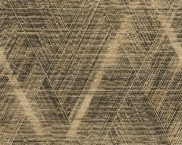 A.S. CRÉATION WALLPAPER «GRAPHICS, 3D, BEIGE, BLACK, BROWN, GOLD» 388245