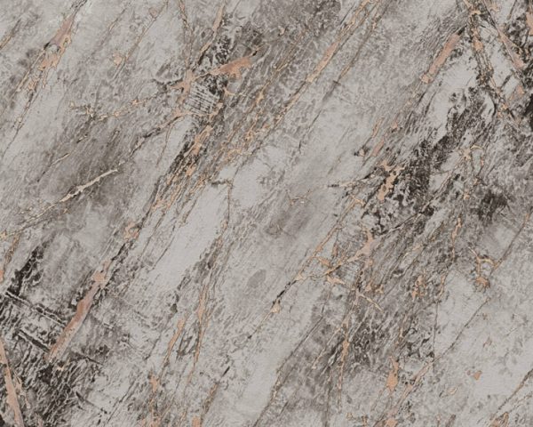 A.S. CRÉATION WALLPAPER «STONE, BEIGE, COPPER, GREY, METALLIC» 388174