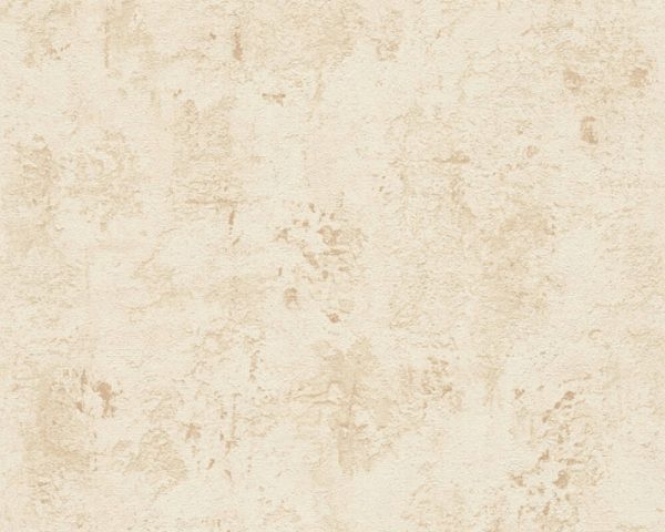 A.S. CRÉATION WALLPAPER «UNI, BEIGE, CREAM, METALLIC, YELLOW» 388237