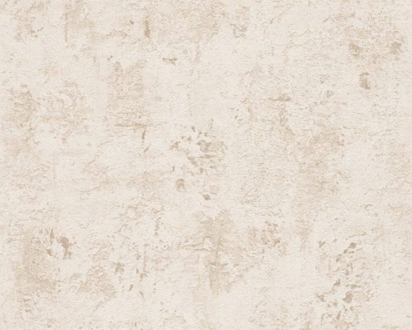 A.S. CRÉATION WALLPAPER «UNI, BEIGE, CREAM, METALLIC» 388236