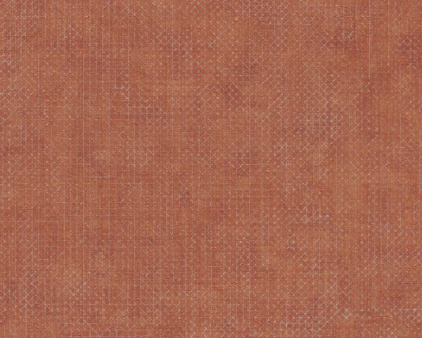 A.S. CRÉATION WALLPAPER «UNI, COPPER, METALLIC, ORANGE» 388266