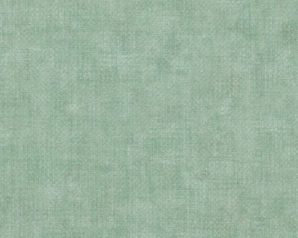 A.S. CRÉATION WALLPAPER «UNI, GREEN, METALLIC» 388264