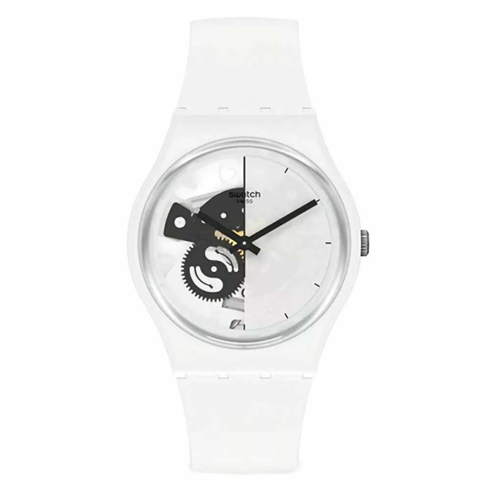 Swatch SO31W101 Live Time White