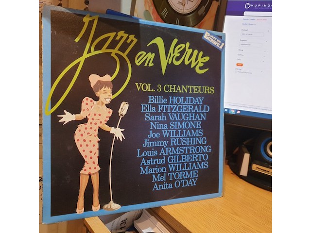 Various ‎– Jazz En Verve Vol. 3 - Chanteurs