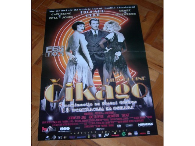 Čikago (Richard Gere) - filmski plakat