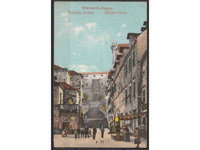 Hrvatska - Dubrovnik / Vojna bolnica / 1909