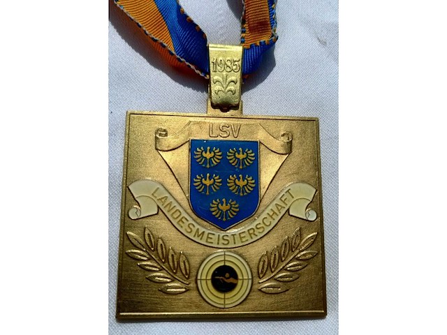 Streljaštvo medalja Austrija Nacionalno prvenstvo 1985