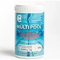 Multi Pool 200g Tablete za tretman vode u bazenima 5u1 1kg MCom