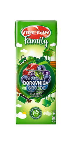 Nectar Family Borovnica 0.2l