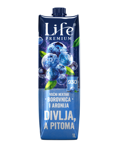 Nectar Life Premium Borovnica 1l