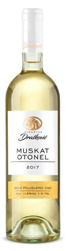 Vino Muskat Otonel 0.75l Vinarija Drašković